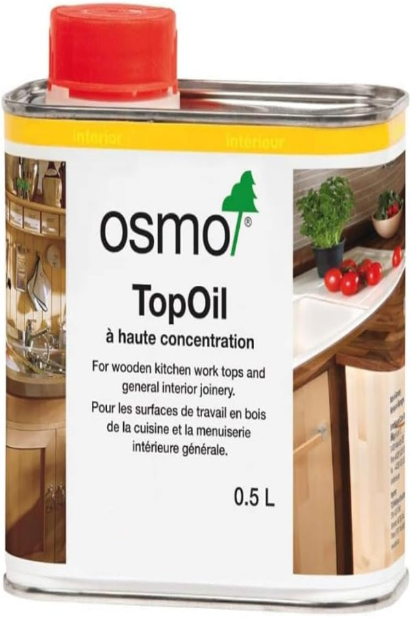 Osmo - TopOil - 3045 Clear Satin - 0.5 Liter – ShippingFloors